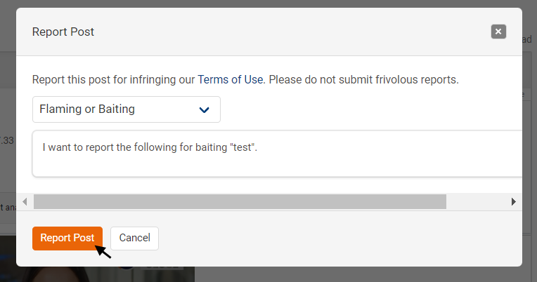 How to report an abusive post – HotCopper