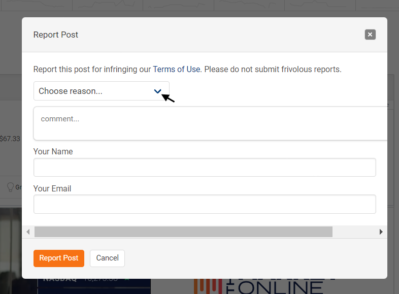 How to report an abusive post – HotCopper